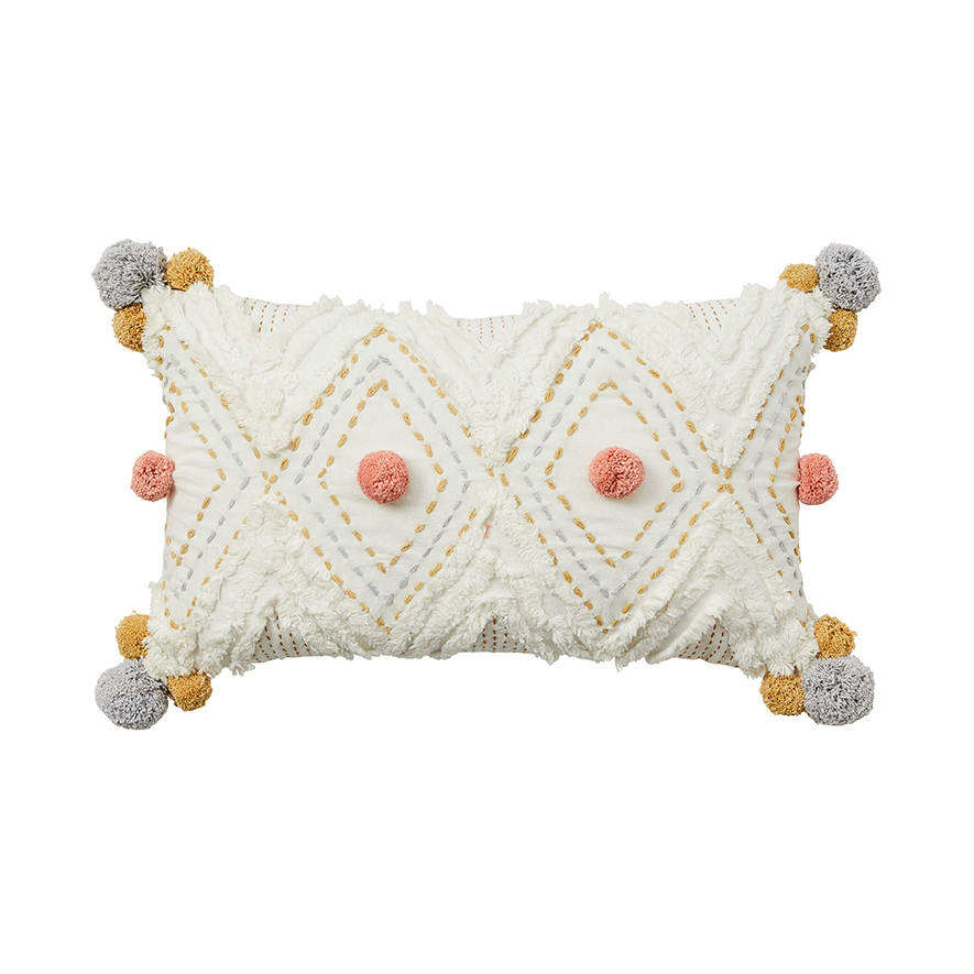 Zanzie Tufted Sunset Cushion | Adairs