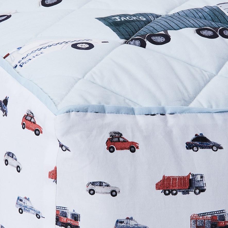 Gridlock Multi Floor Cushion | Adairs