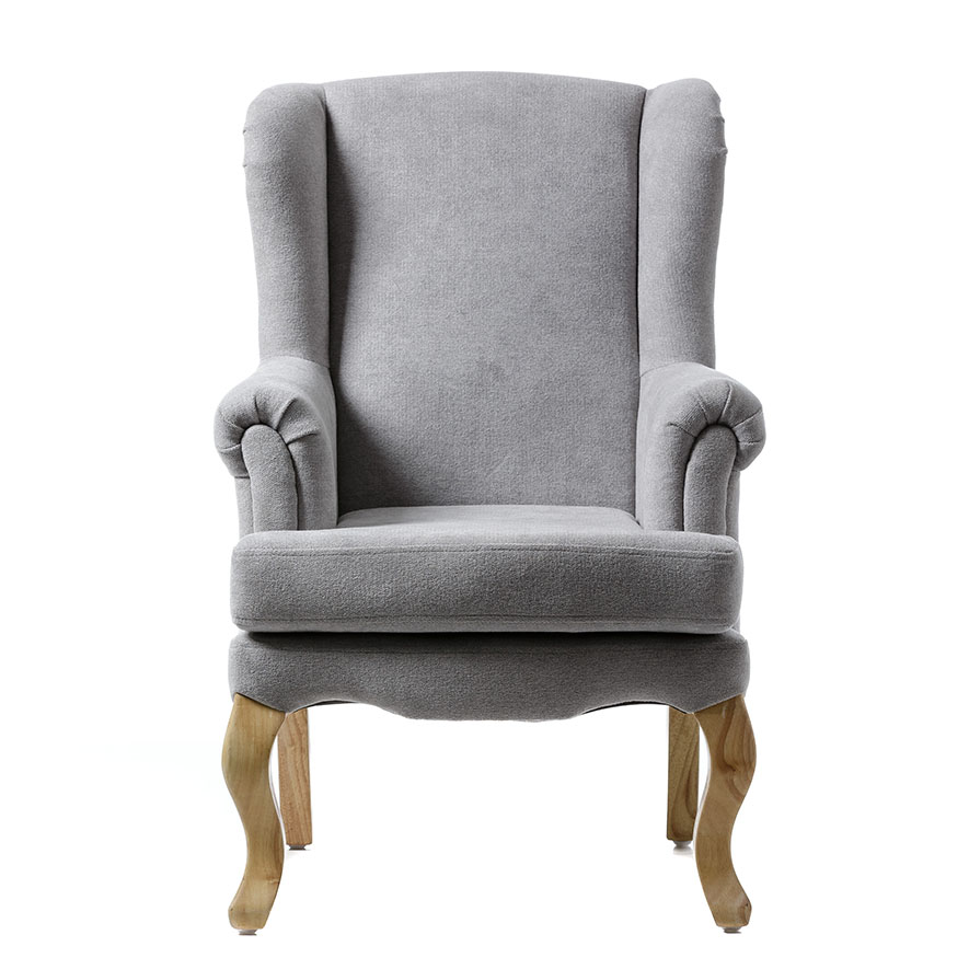 Draper Chair Pale Grey | Adairs