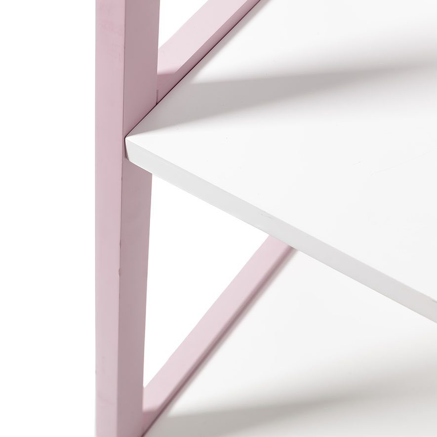 Madden Soft Pink Bookshelf | Adairs