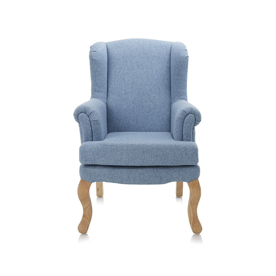 Draper Chair Pale Blue | Adairs