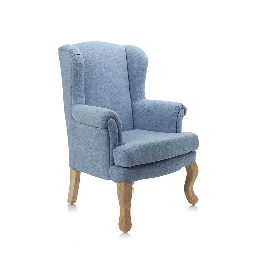 Draper Chair Pale Blue | Adairs