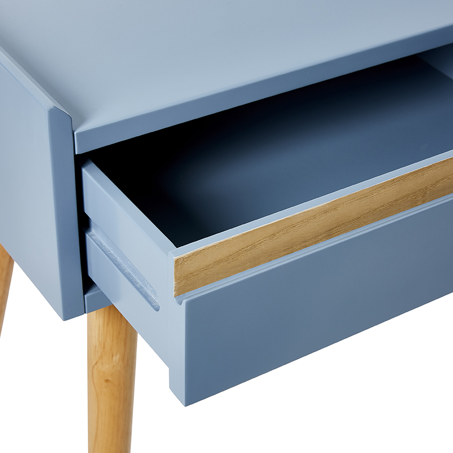 Patty Side Table Ash Blue | Adairs