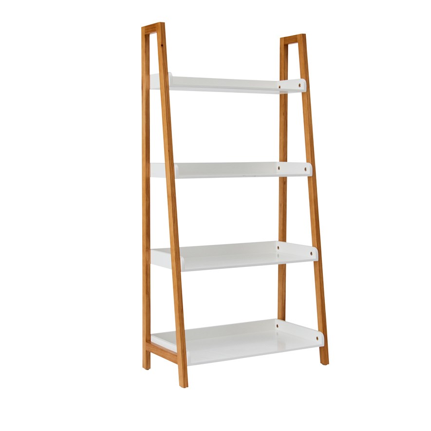 Brooks Bookshelf Natural 4 Tier | Adairs