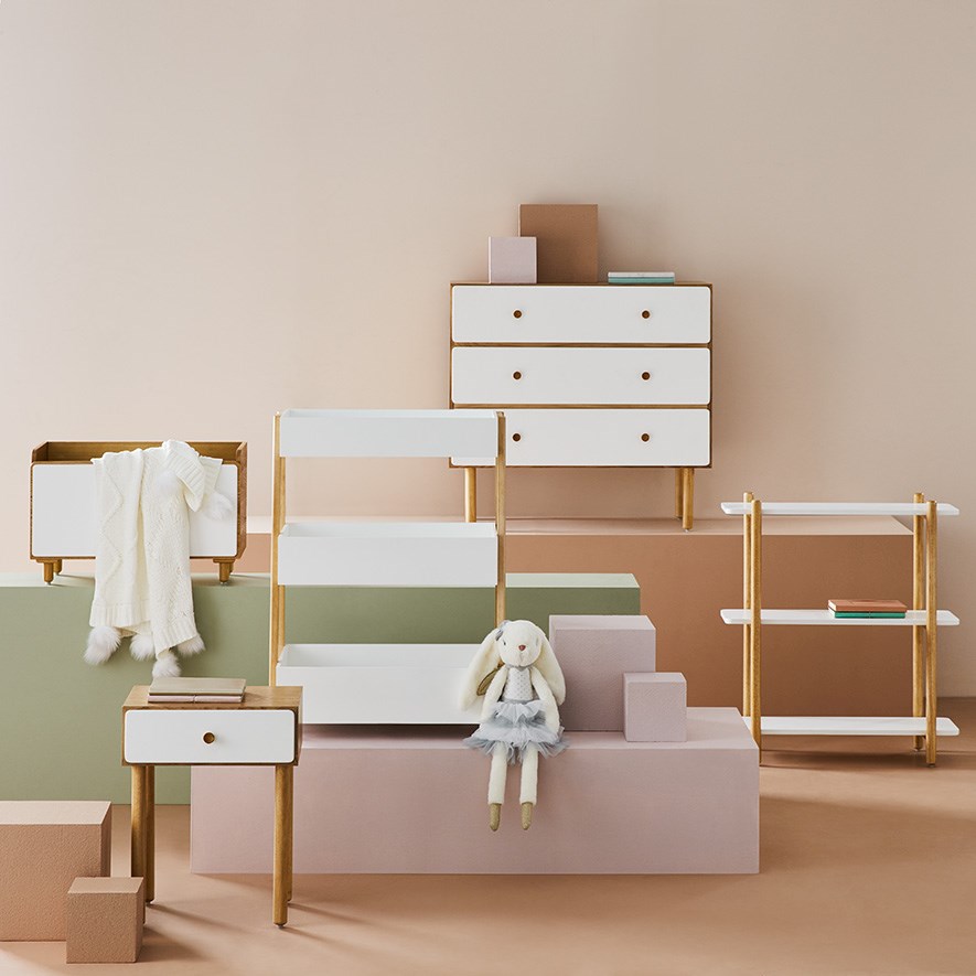 Blake Furniture Range White Toy Box | Adairs