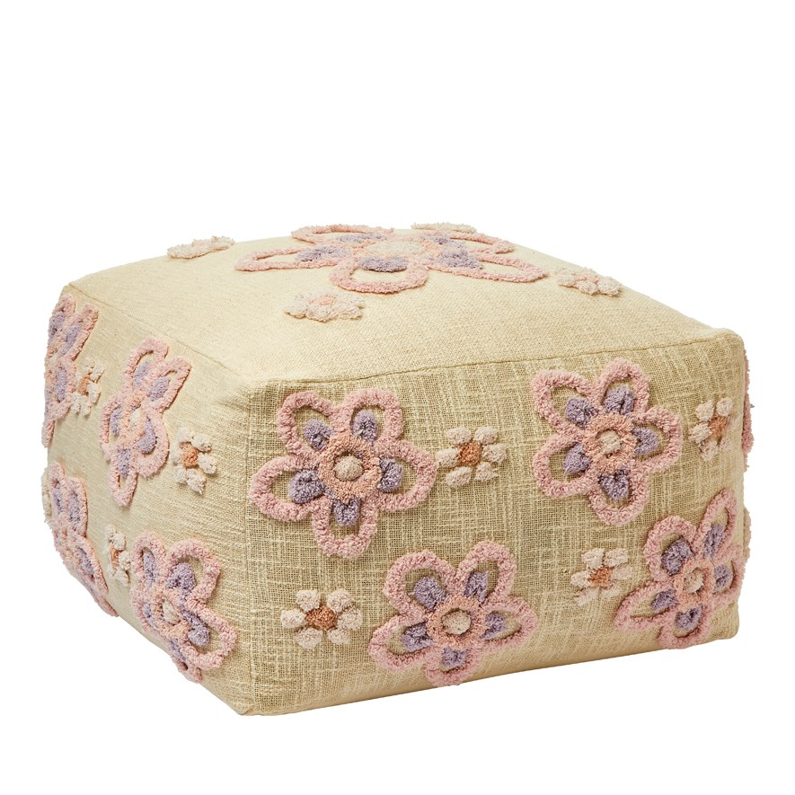 Decorator Daisy Pouf | Adairs