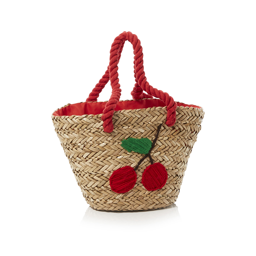Summer Carry Basket Cherry | Adairs