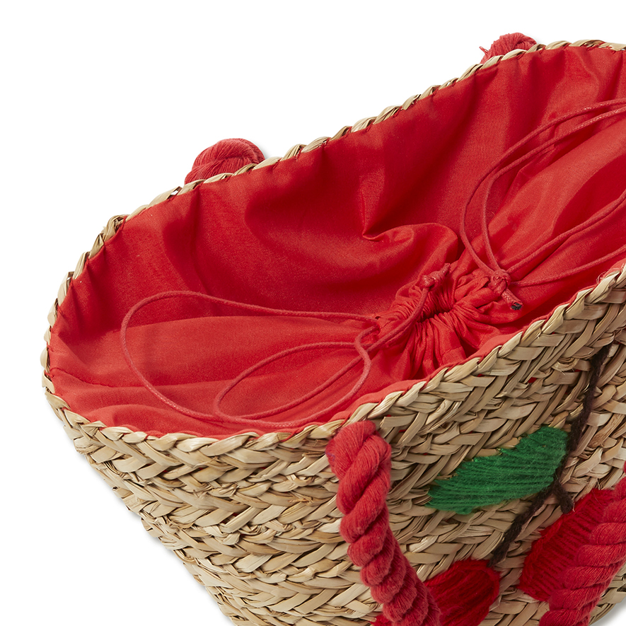 Summer Carry Basket Cherry | Adairs