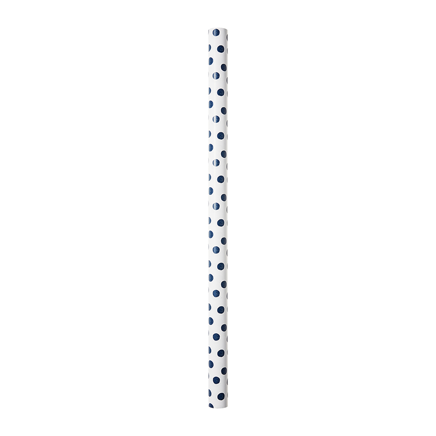 Christmas Wrapping Paper Blue Spots | Adairs