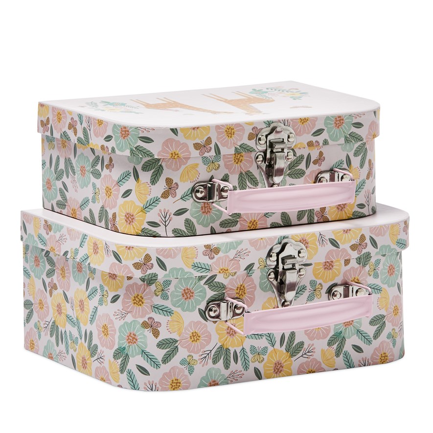 Jungle Parade Decorative Suitcase Rectangle Set | Adairs