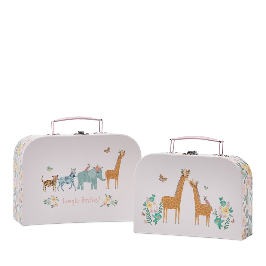 Jungle Parade Decorative Suitcase Rectangle Set | Adairs