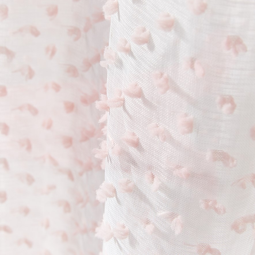 Princess Pink Dobby Canopy | Adairs