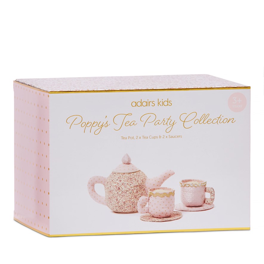 Poppy's Tea Party Tea & Cup Set | Adairs