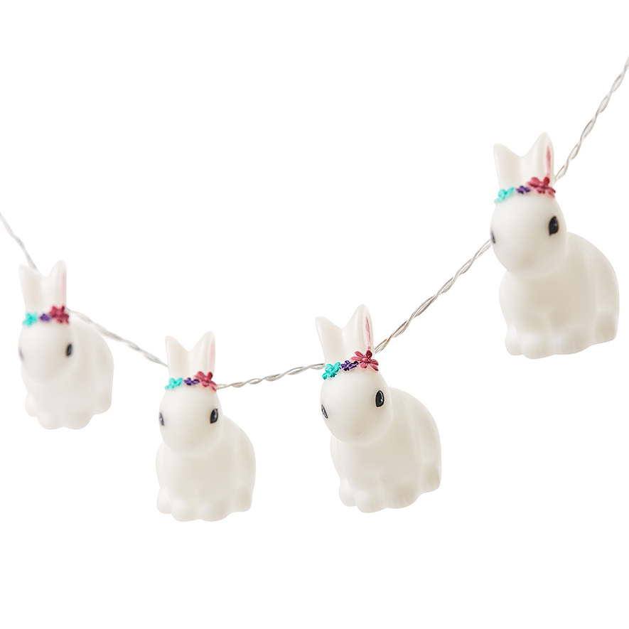 Novelty Bunny String Lights | Adairs