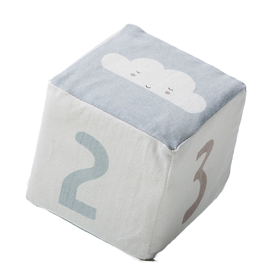 Fabric Play Cubes in a Pack of 3 | Adairs