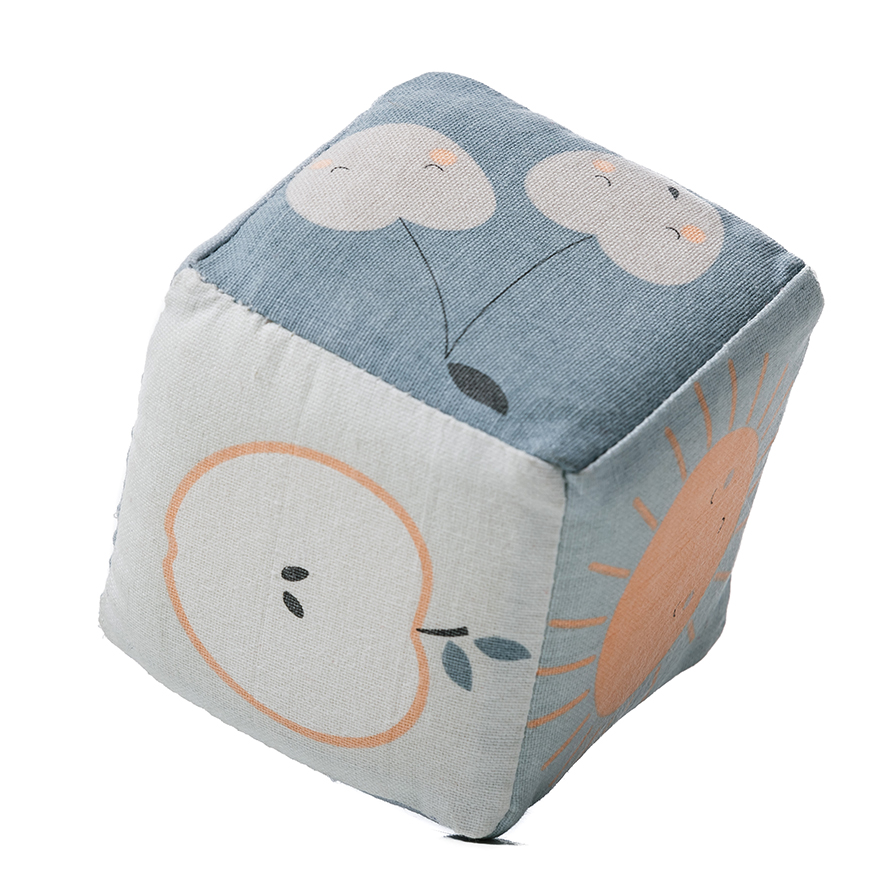 Fabric Play Cubes in a Pack of 3 | Adairs