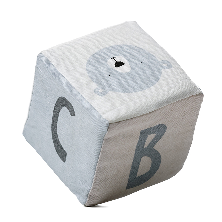 Fabric Play Cubes in a Pack of 3 | Adairs