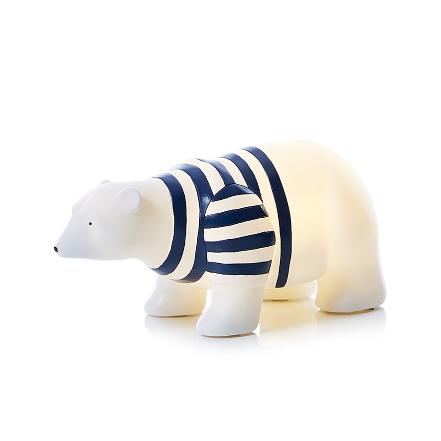 White Polar Bear Night Light | Adairs