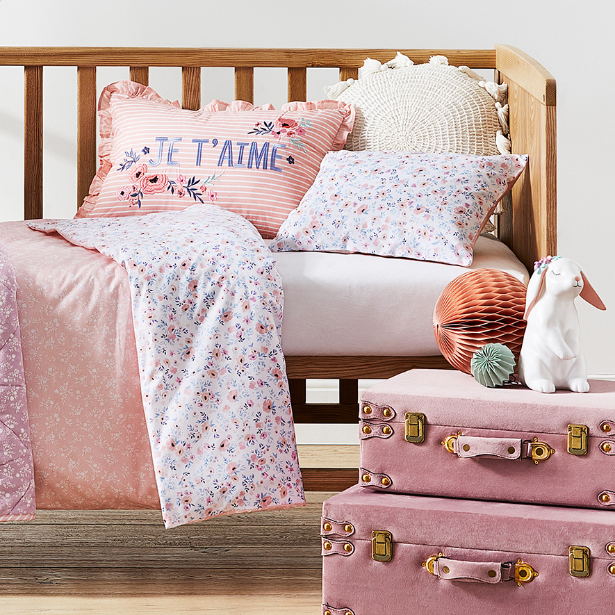 Poppy Cot Quilt Cover Set | Adairs