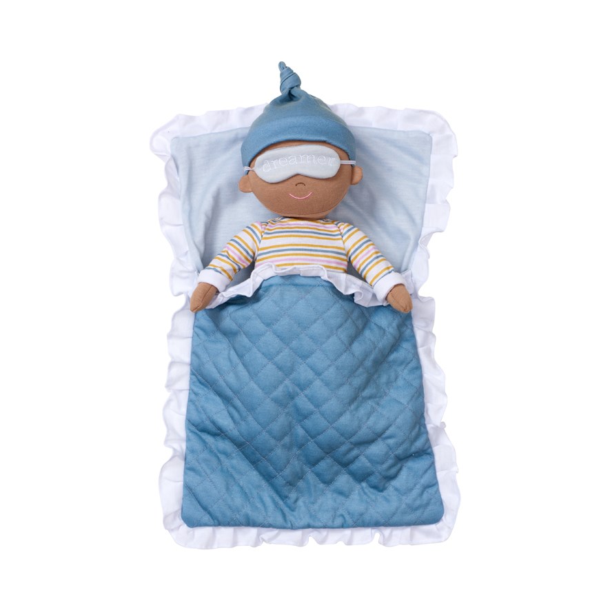 Goodnight Sleep Tight Multi Stripey Sam Doll | Adairs