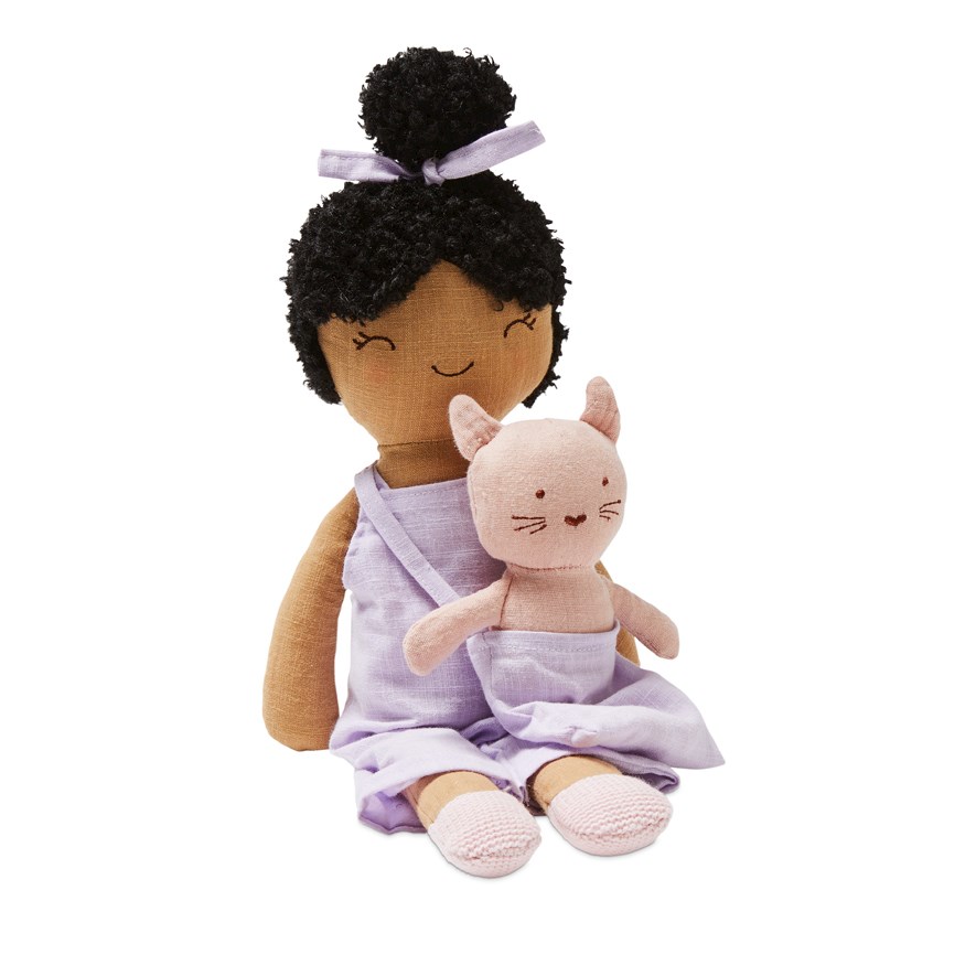 Doll & Animal Lilac Riley Friend | Adairs
