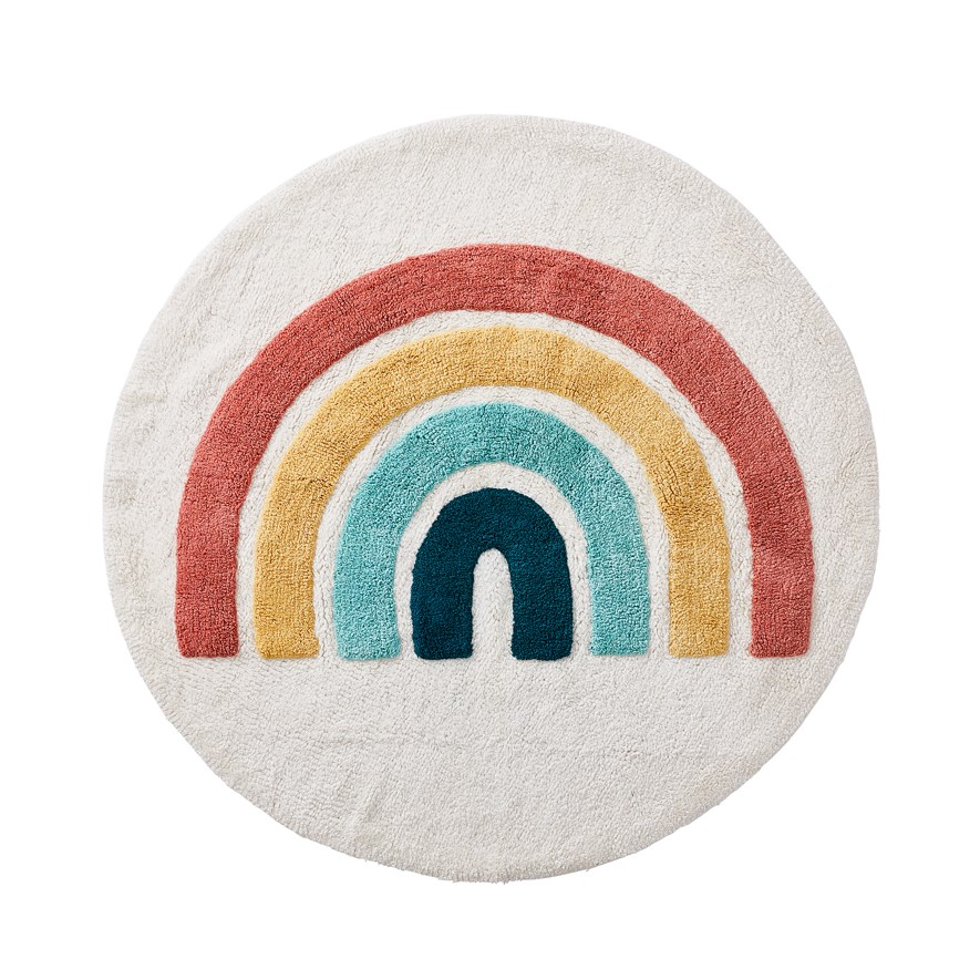 Decorative Modern Rainbow Rug | Adairs