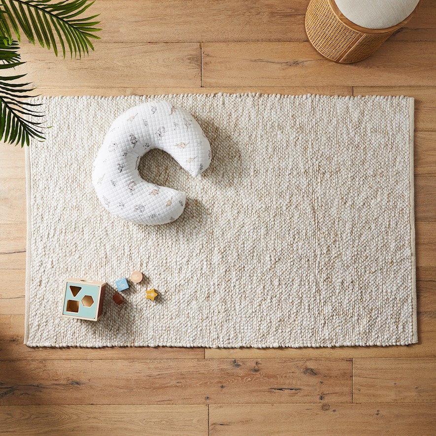 Kids & Nursery Natural Rug | Adairs