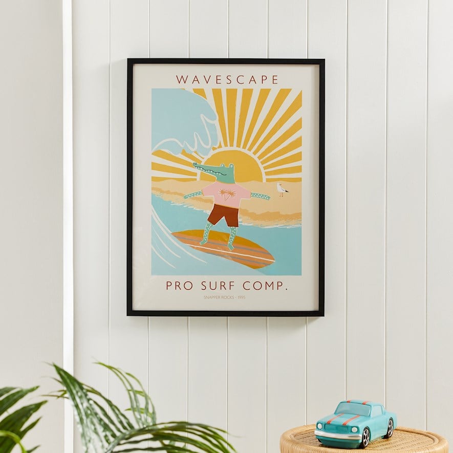 Pro Surf Comp Wall Art | Adairs