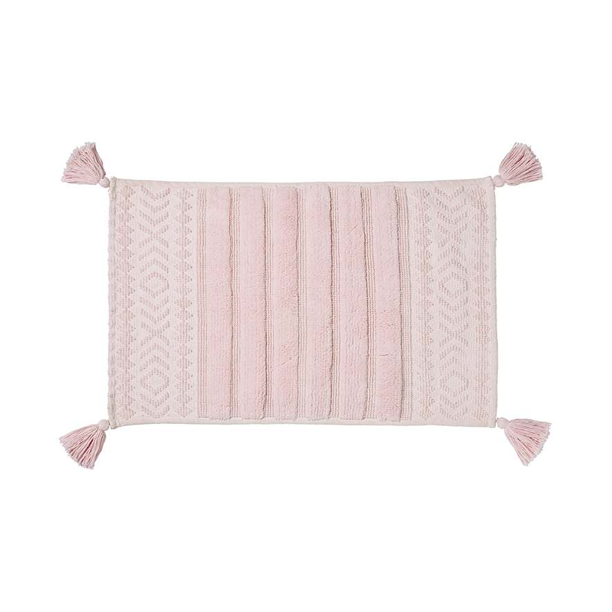 Dakota Bath Mat Blush Pink | Adairs