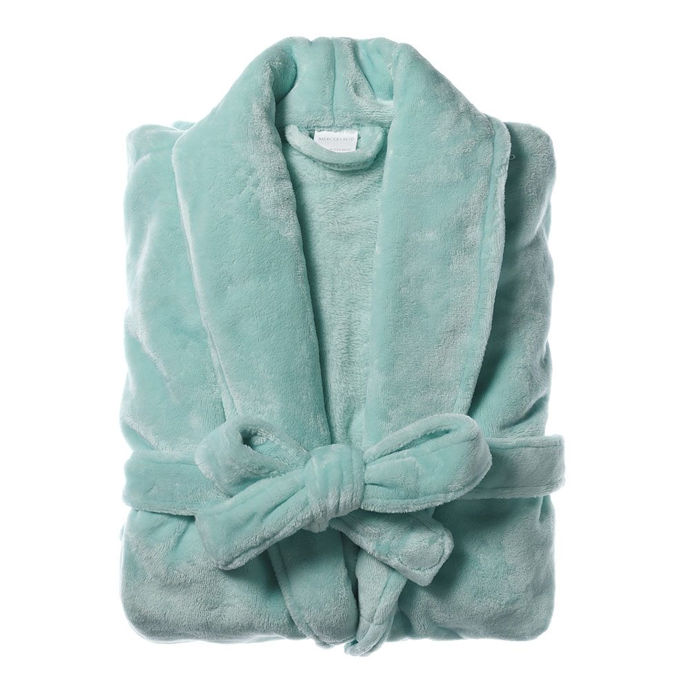 Ultra Soft Peppermint Bathrobe | Adairs