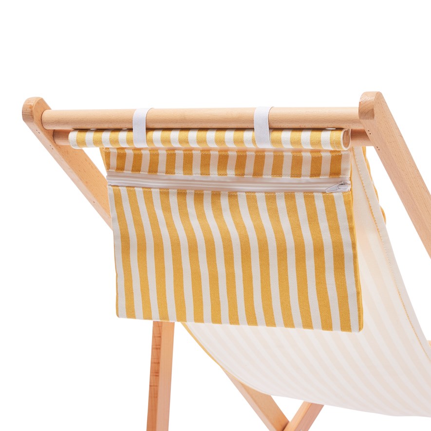 Timber Beach Deck Chair S21 Sunshine Stripe | Adairs