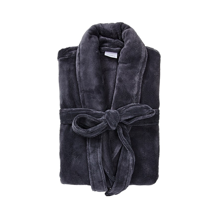 Granite Microfibre Robe | Adairs