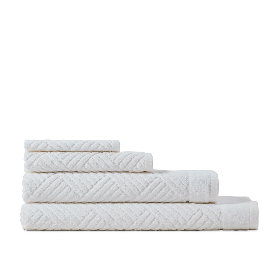 Paradise White Towel Range | Adairs