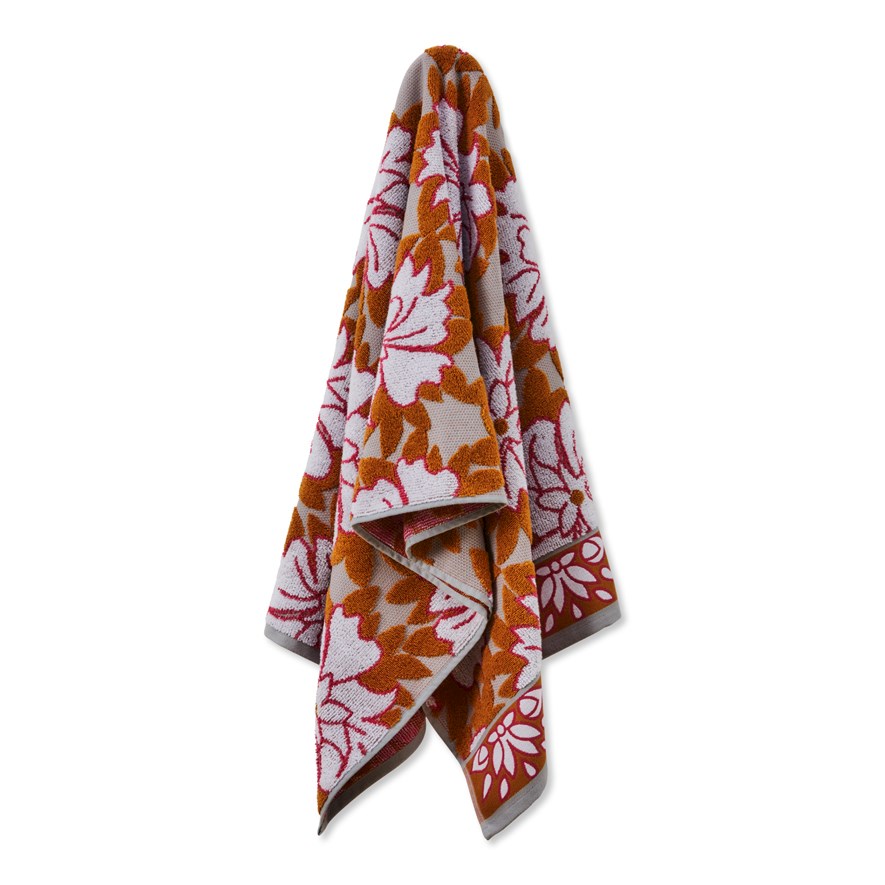 Magnolia Ginger Towel Range | Adairs