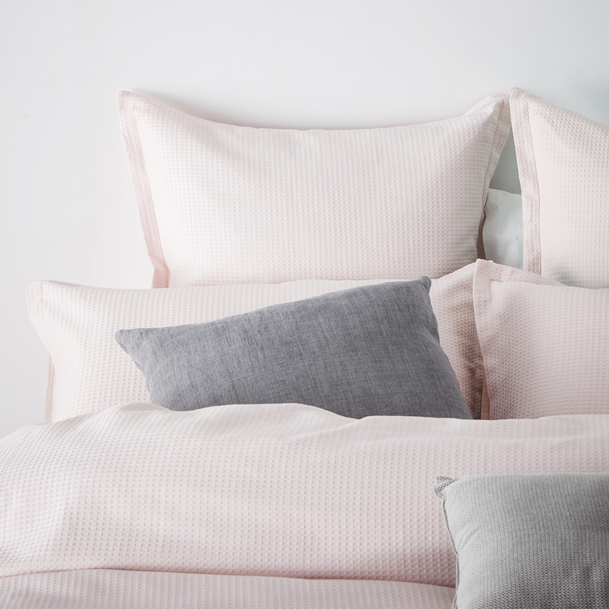 Riley Quilt Cover Set Pink | Adairs