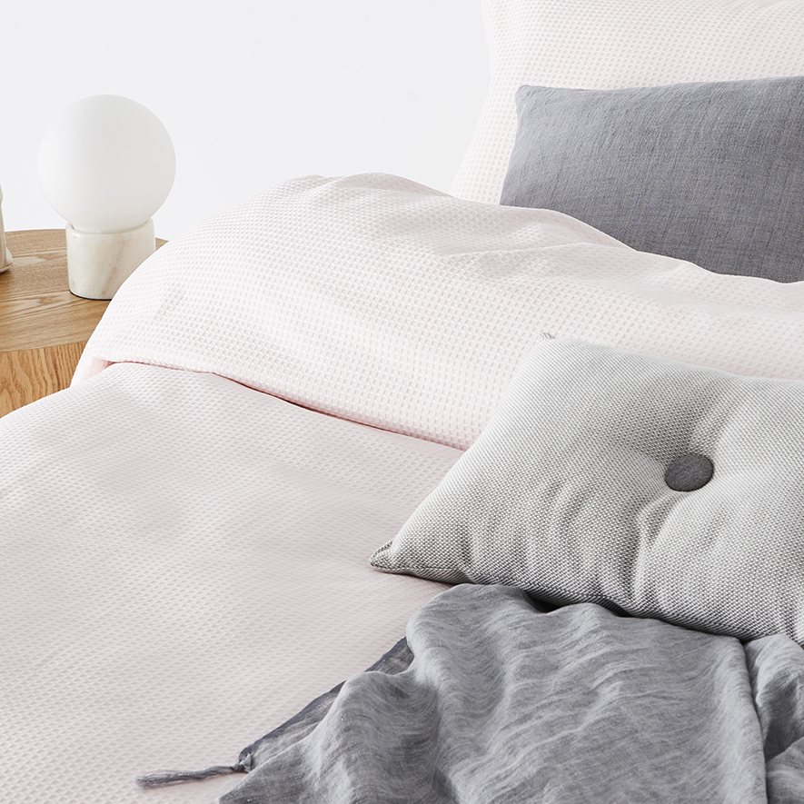 Riley Quilt Cover Set Pink | Adairs