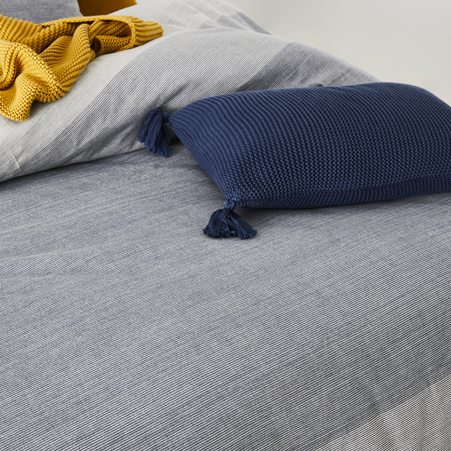 James Quilt Cover Set Blue | Adairs