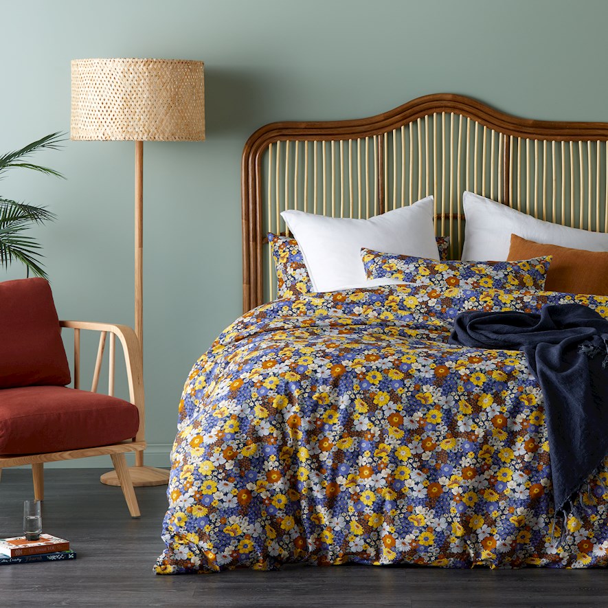 Arlo Floral Multi Quilt Cover Set | Adairs