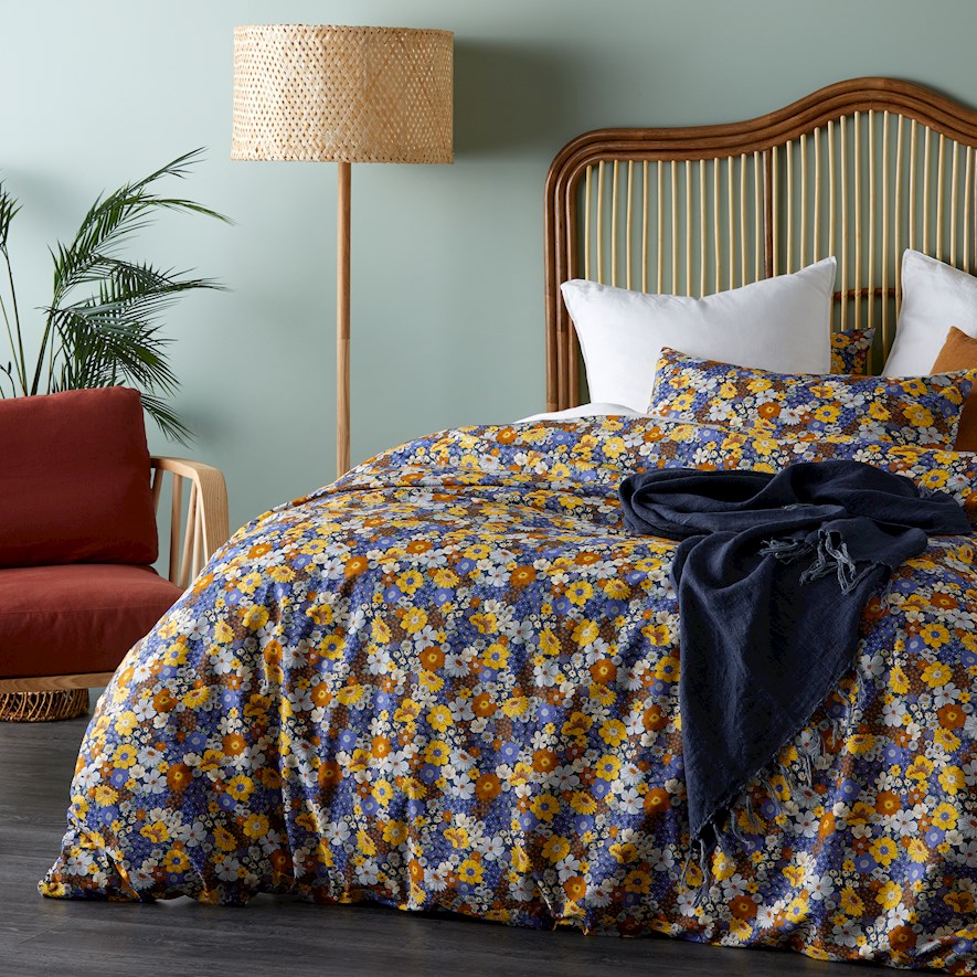 Arlo Floral Multi Quilt Cover Set | Adairs
