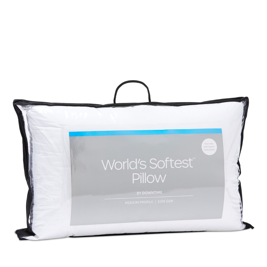 Downtime - Worlds Softest Medium Profile - Standard Pillow | Adairs