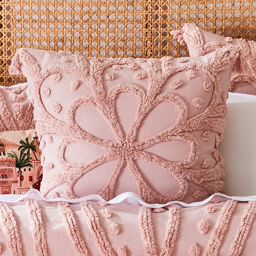 Tilly Tufted Rose Quilt Cover | Adairs