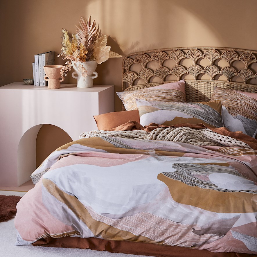 Canyon Multi Quilt Cover Set | Adairs