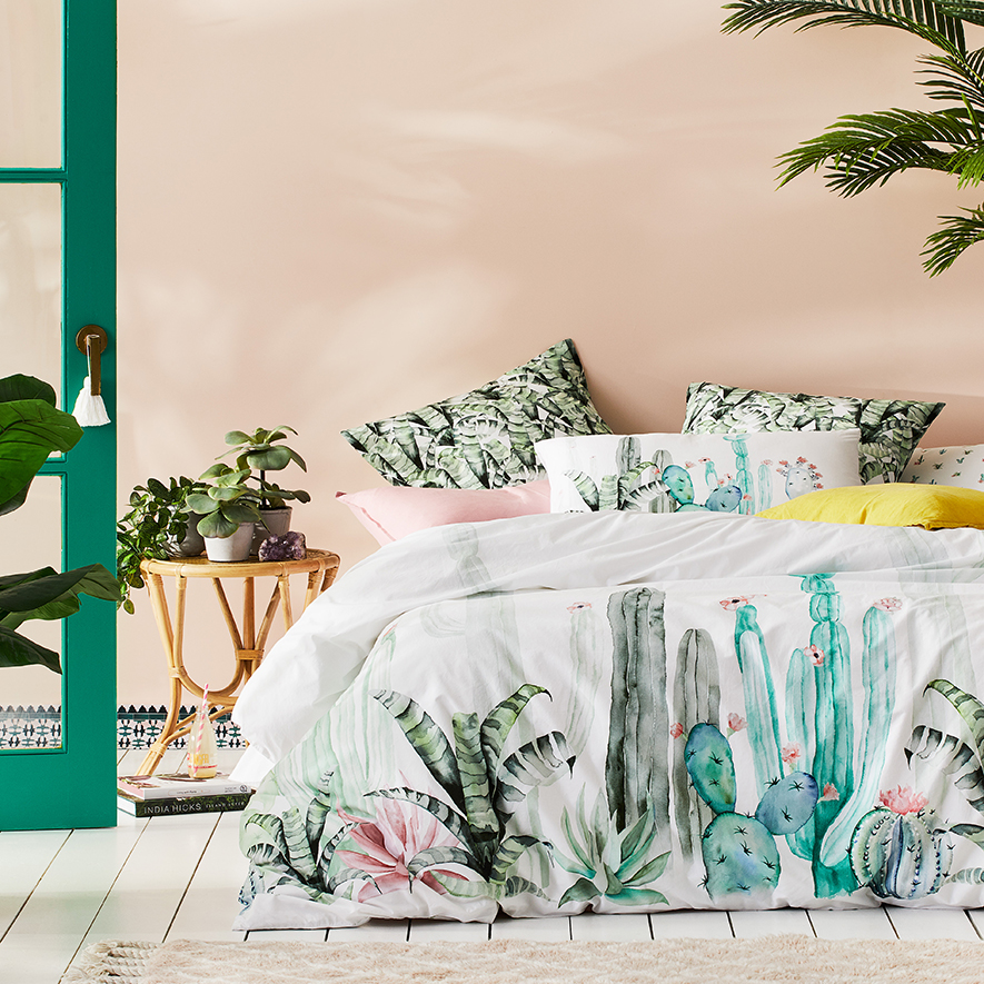 Cacti Quilt Cover Set | Adairs