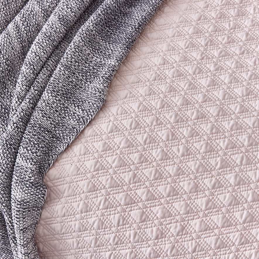 Prague Quilt Cover Pink Champagne | Adairs