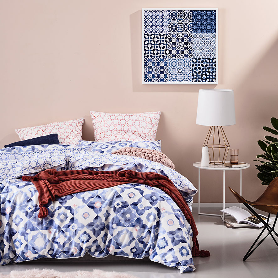 Faro Quilt Cover Set | Adairs