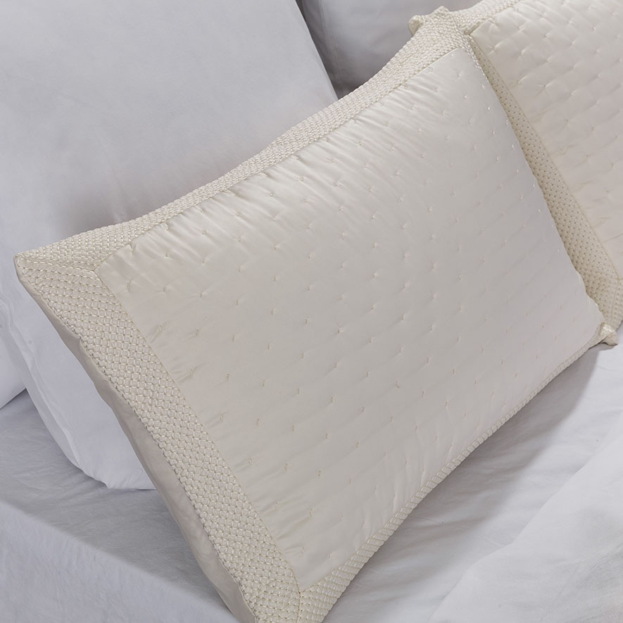 Mercer + Reid - Waldorf Satin Coverlet Antique White | Adairs