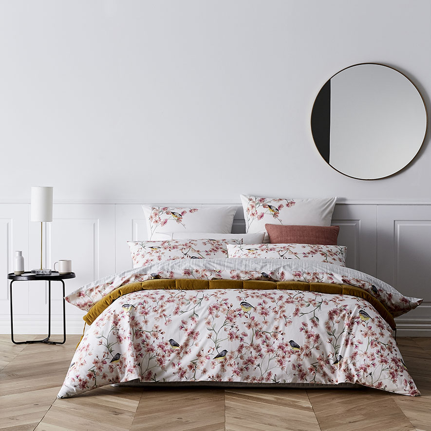 Winter Blossom Quilt Cover Set | Adairs