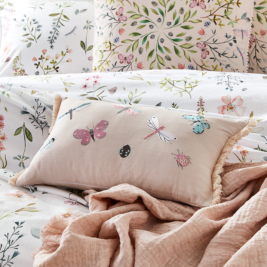 Flora Multi Quilt Cover Set | Adairs