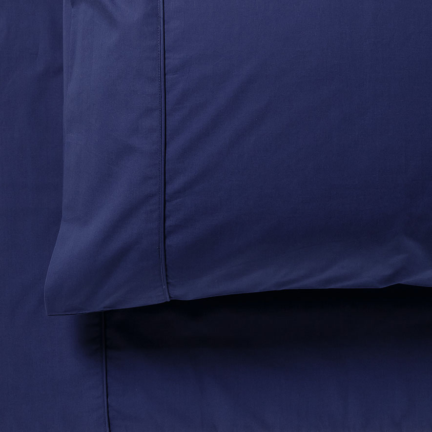 300TC Midnight Blue Sheet Separates | Adairs