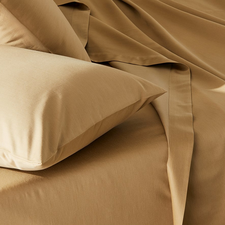 600TC Bamboo Cotton Spice Sheet Set | Adairs